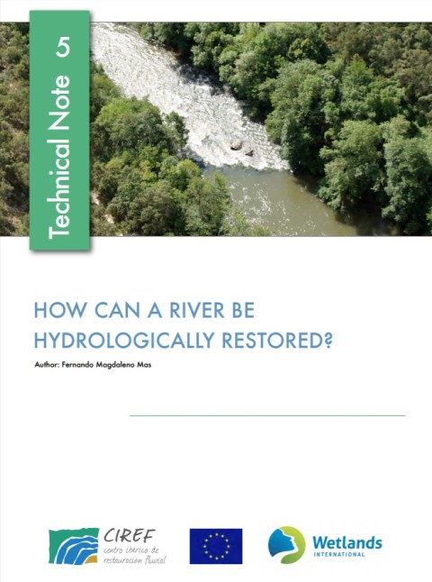 How can a river be hydrologically restored? - Wetlands International Europe