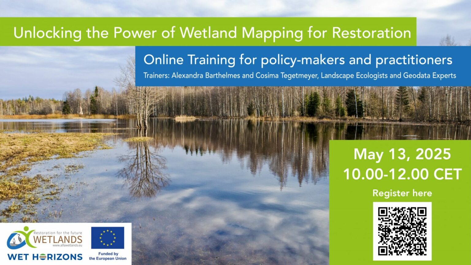 Training on European Wetland Map - Wetlands International Europe