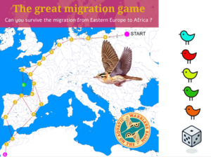 A game to experience the Aquatic Warbler's migration being tested in ...